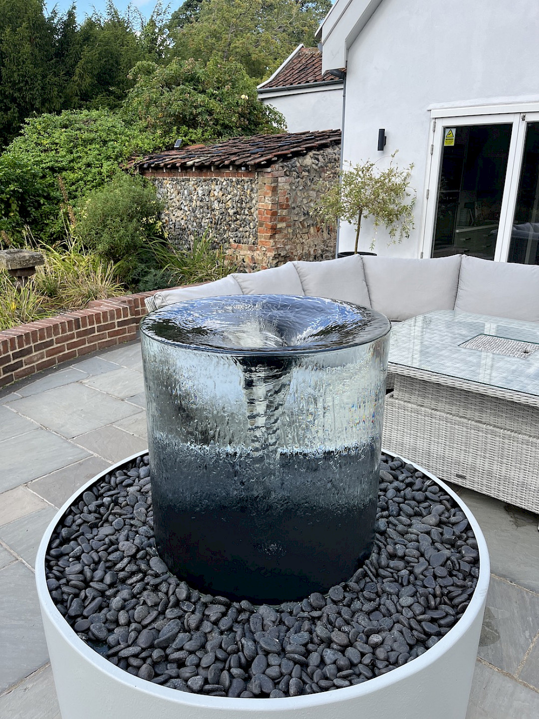 The Volute™ Vortex Water Feature