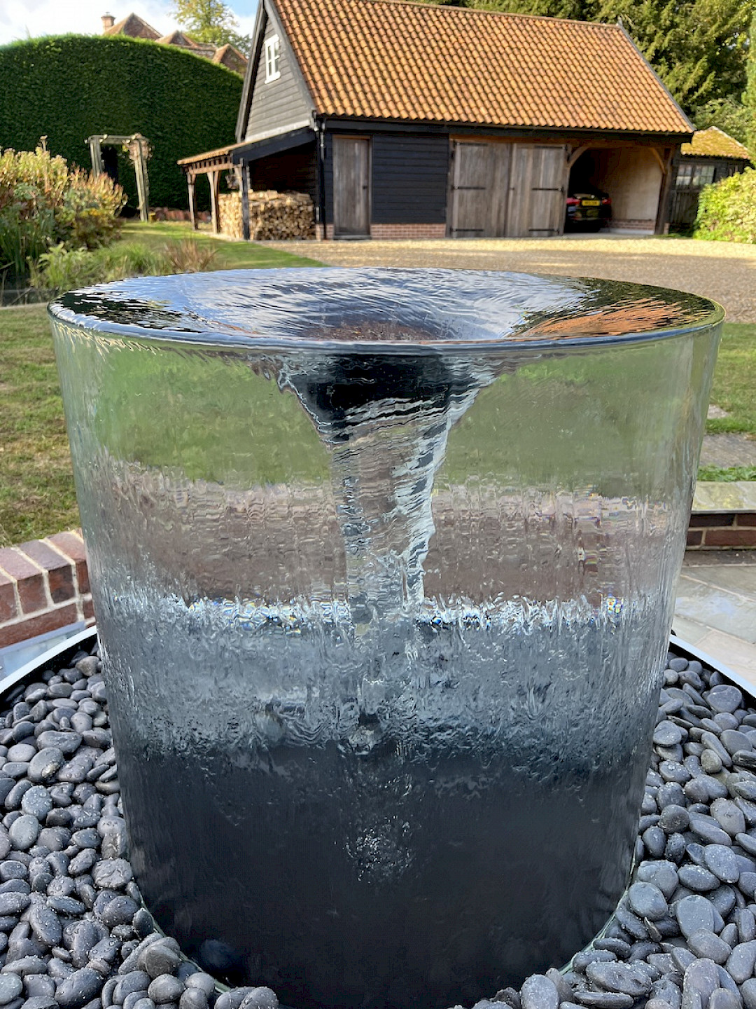 The Volute™ Vortex Water Feature