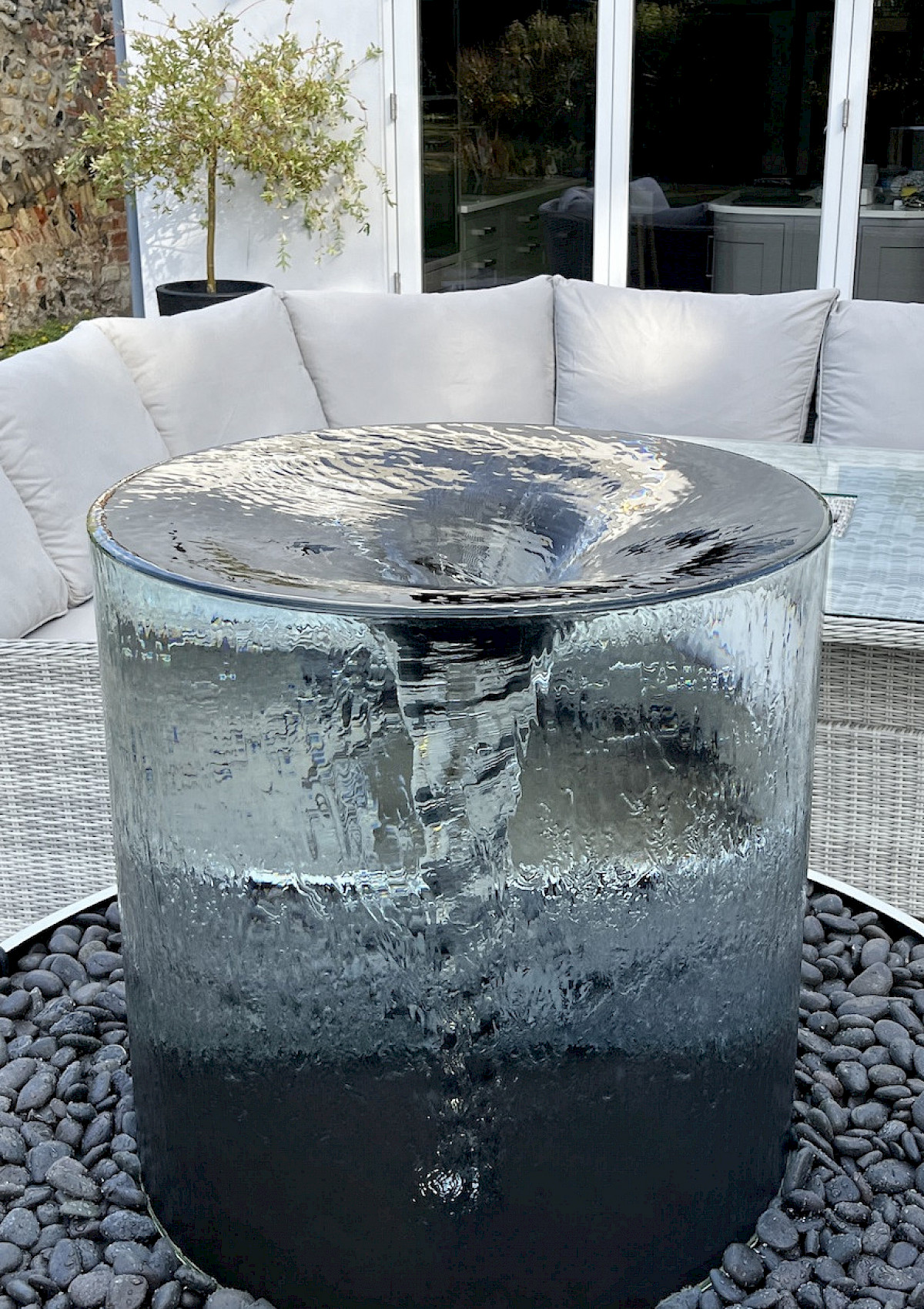 The Volute™ Vortex Water Feature